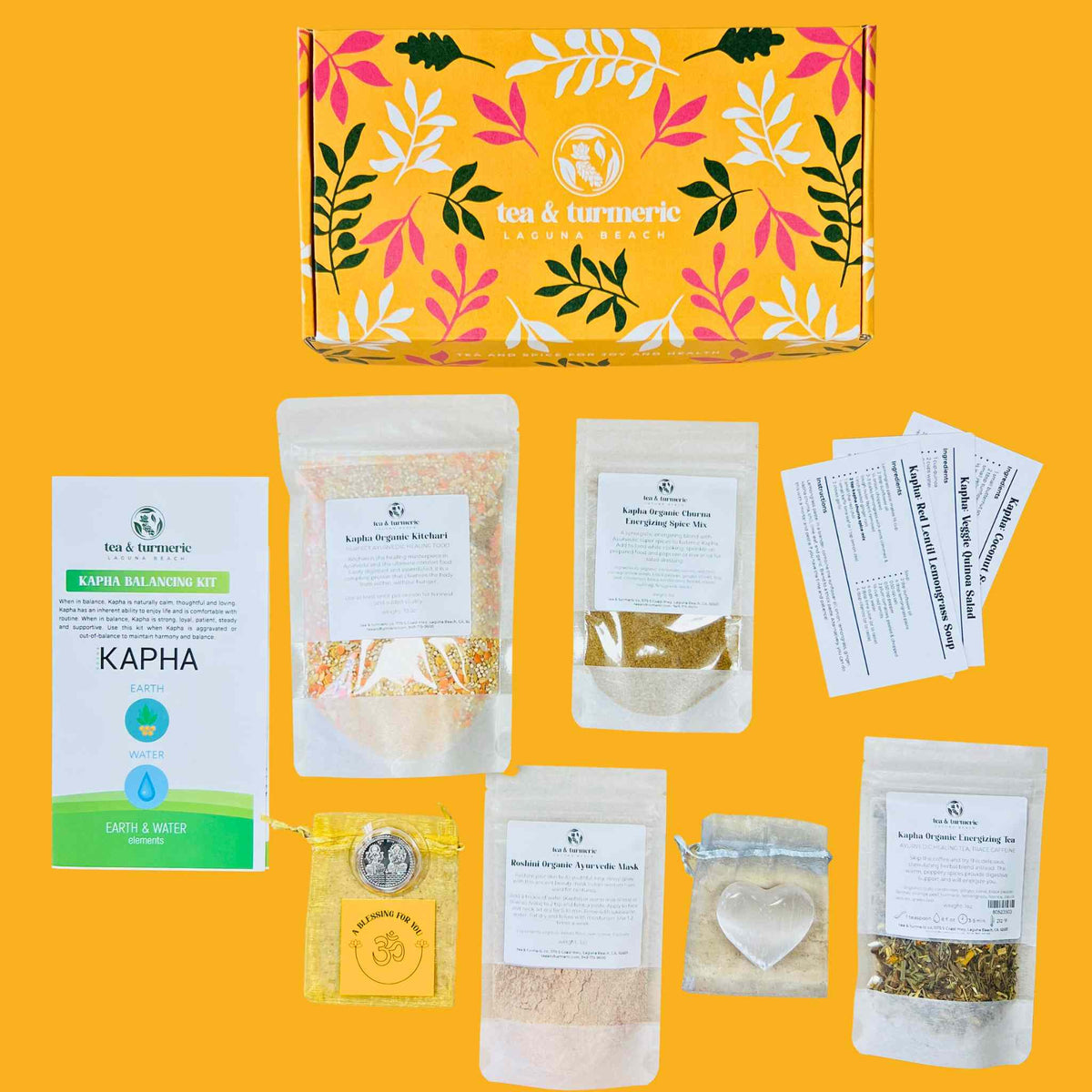 Kapha Balancing Kit – tea & turmeric